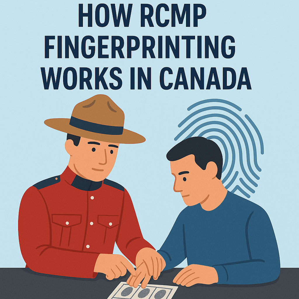 How RCMP Fingerprinting Works in Canada How RCMP Fingerprinting Works in Canada